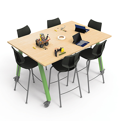 Planner Studio Tables, 48″ Deep | Smith System