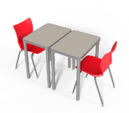 Elemental Crescent Table | Collaborative Classroom Furniture | Smith System