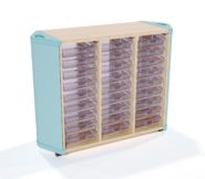 Flowform® Mobile Storage | Straight Unit with Shelves | Smith System