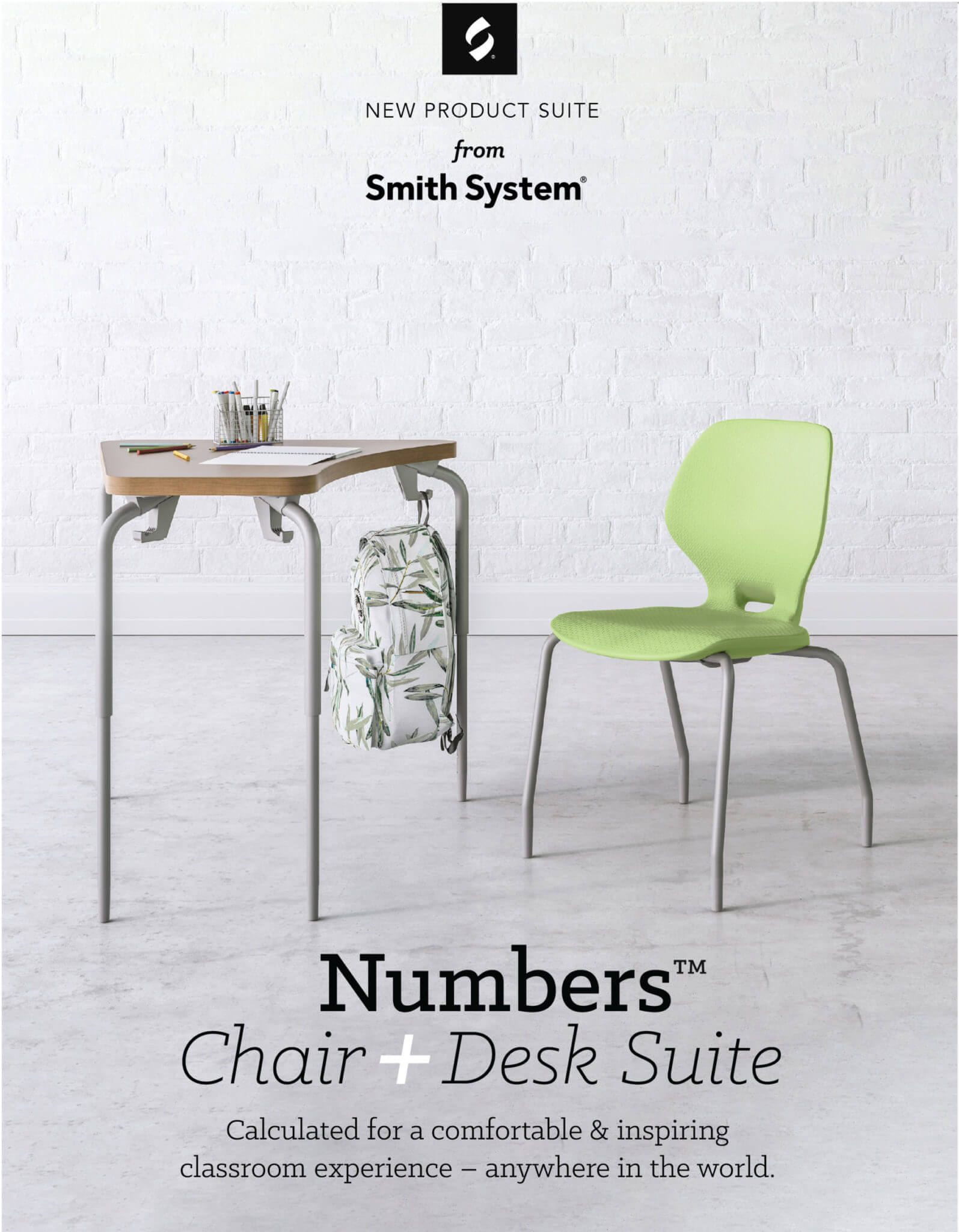 Numbers™ Chair and Desk | Smith System®